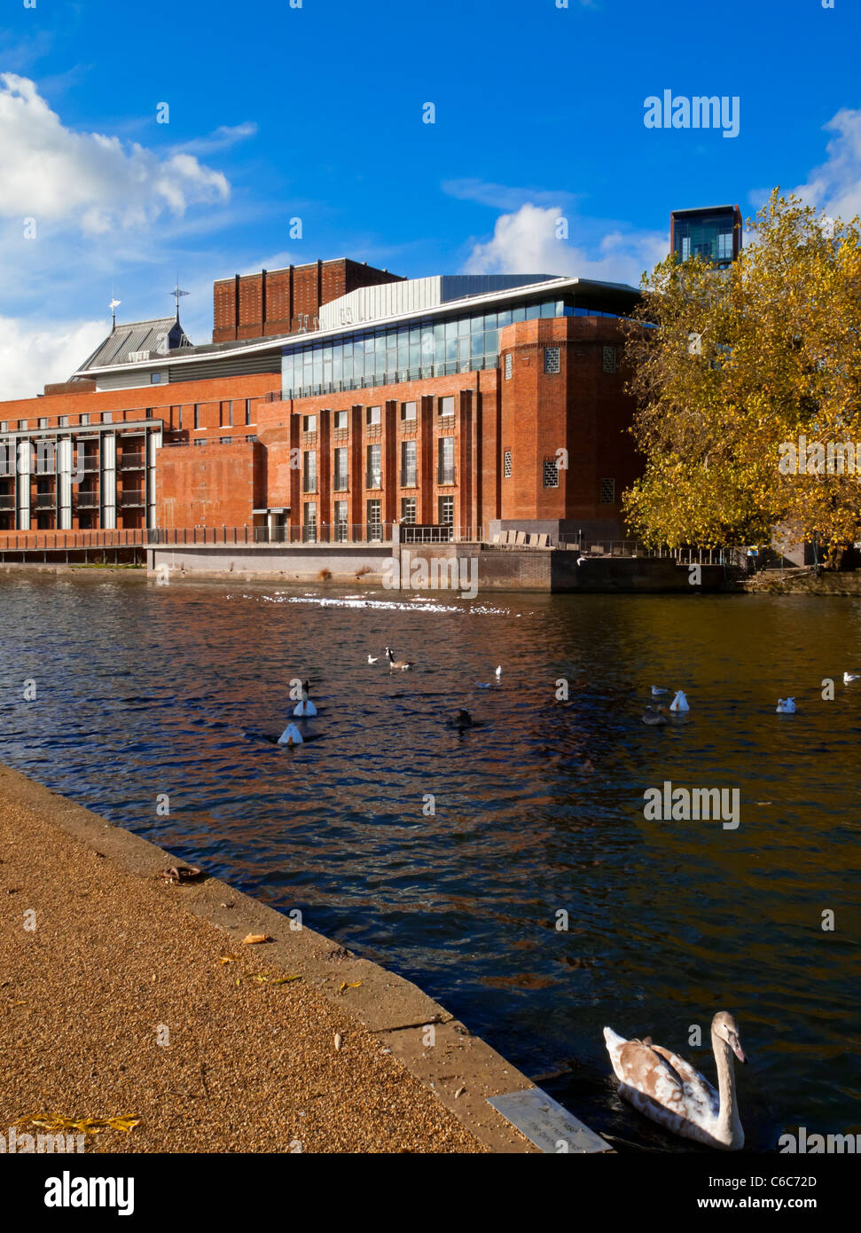 The refurbished Royal Shakespeare Theatre in Stratford upon Avon ...