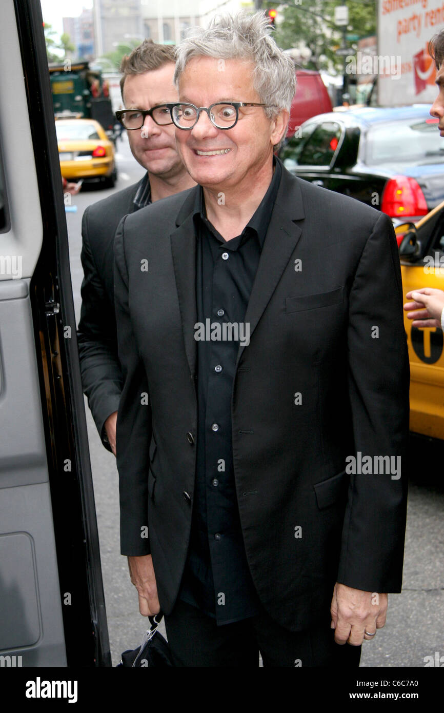 Mark Mothersbaugh from Devo Celebrities leaving ABC studios after ...