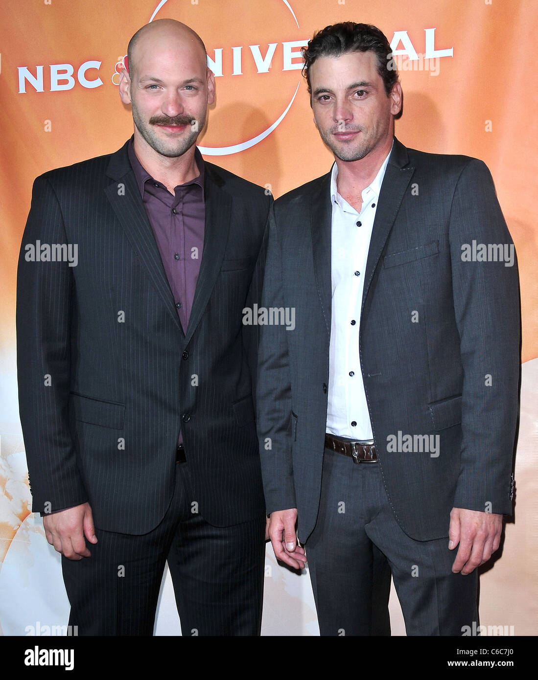Skeet Ulrich and Corey Stoll NBC Universal's 2010 TCA Summer Party held ...