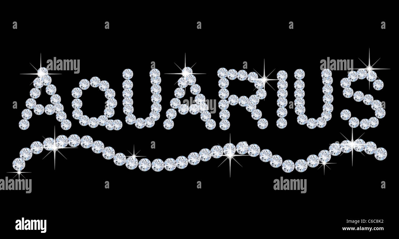 Diamond zodiac sign Stock Photo - Alamy