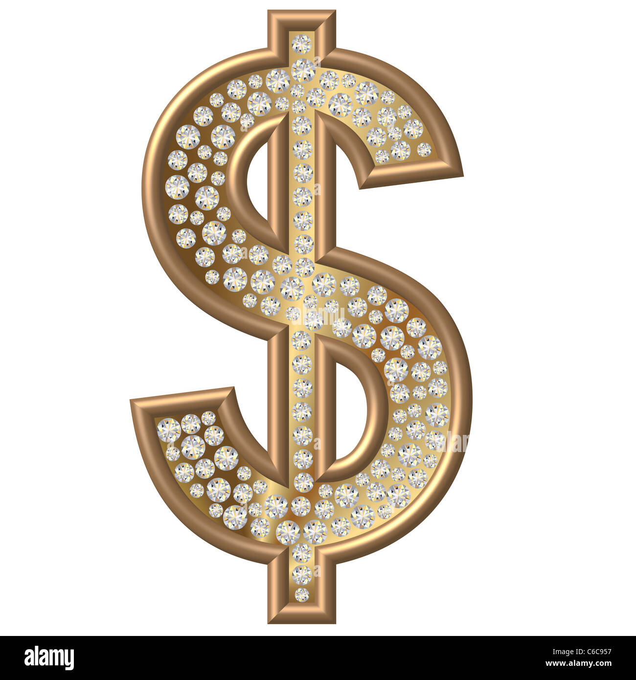currency symbol diamonds Stock Photo - Alamy