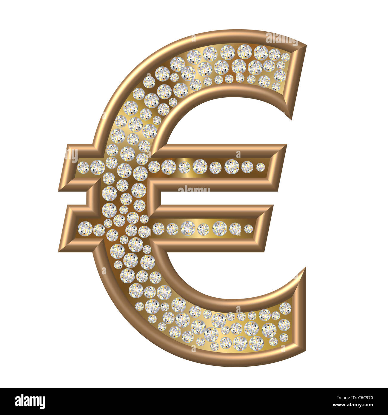 currency symbol diamonds Stock Photo - Alamy