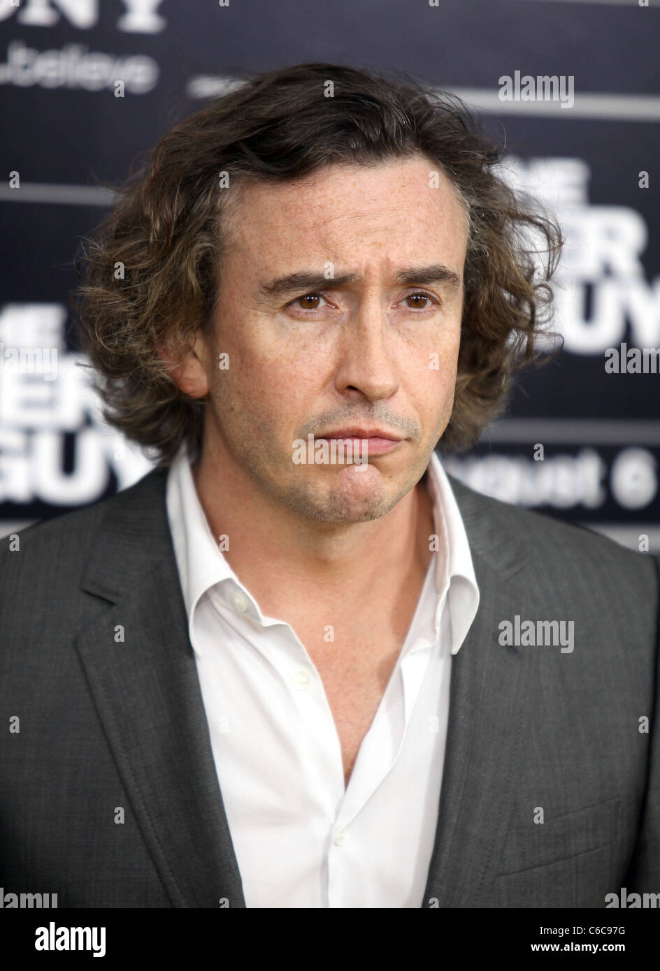 Steve Coogan attend the NY movie premiere of 'The Other Guys' at the ...