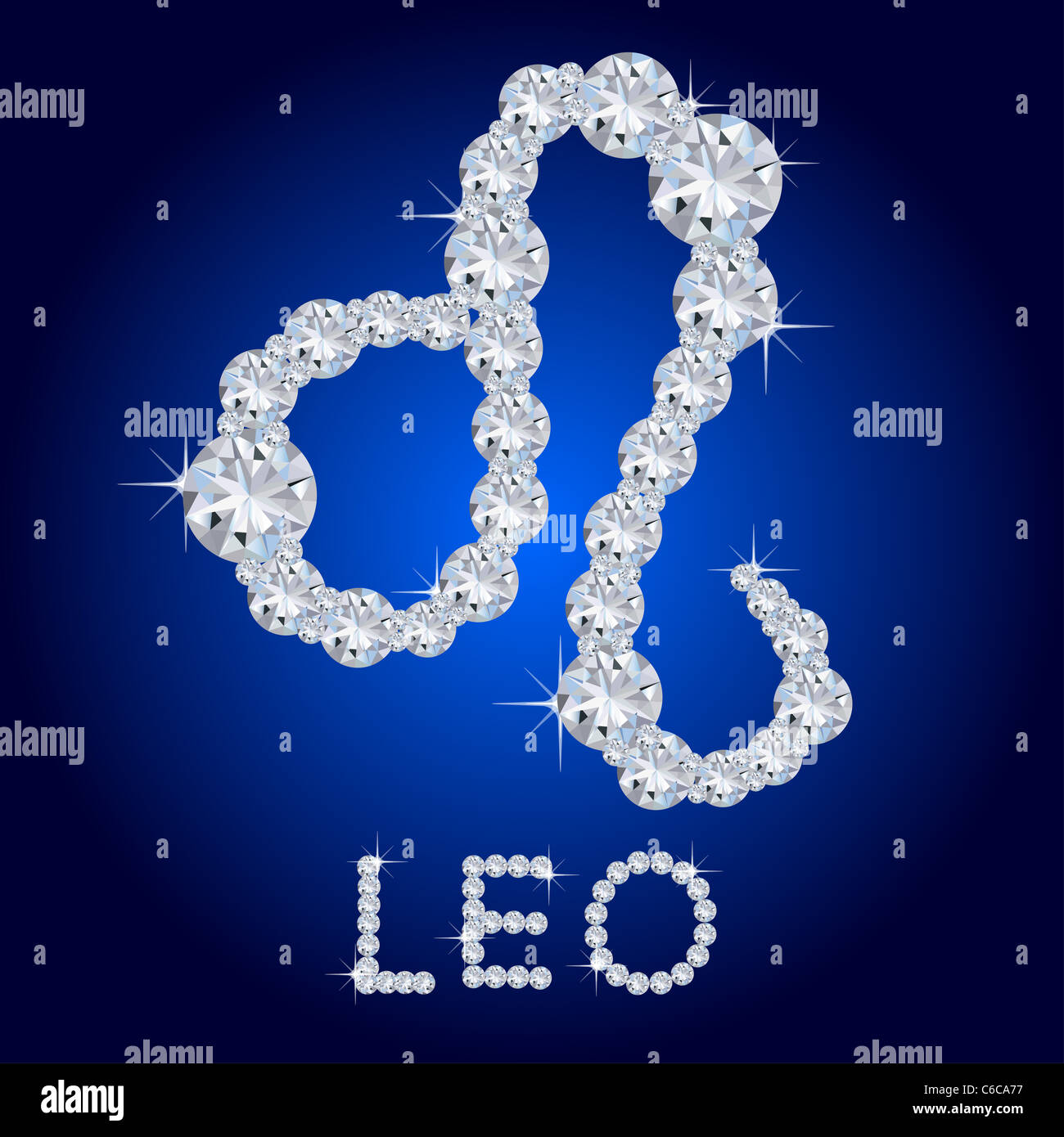diamond zodiac sign Stock Photo - Alamy