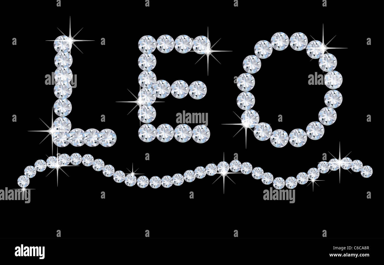 Diamond zodiac sign Stock Photo - Alamy