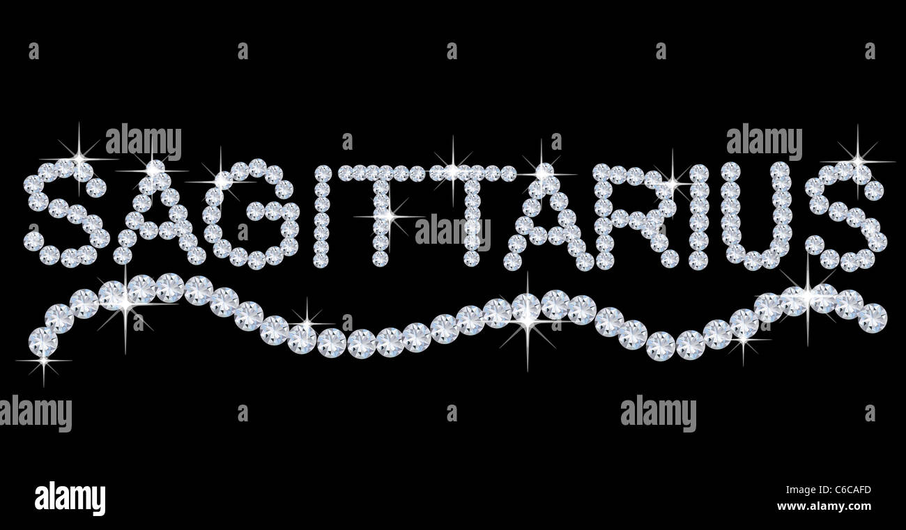 Diamond zodiac sign Stock Photo - Alamy
