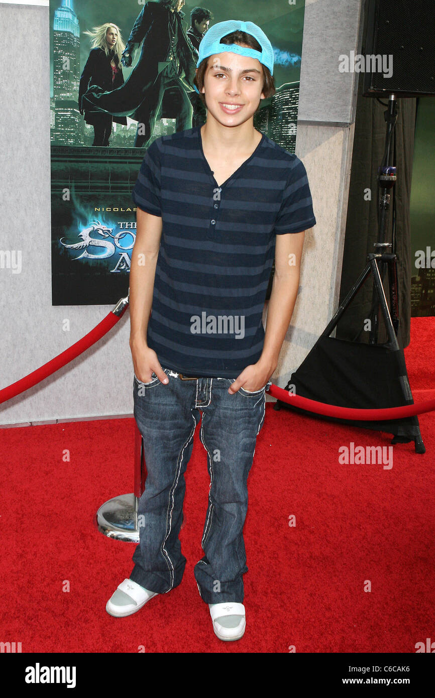 Jake T. Austin World premiere of 'The Sorcerer's Apprentice' at the New ...