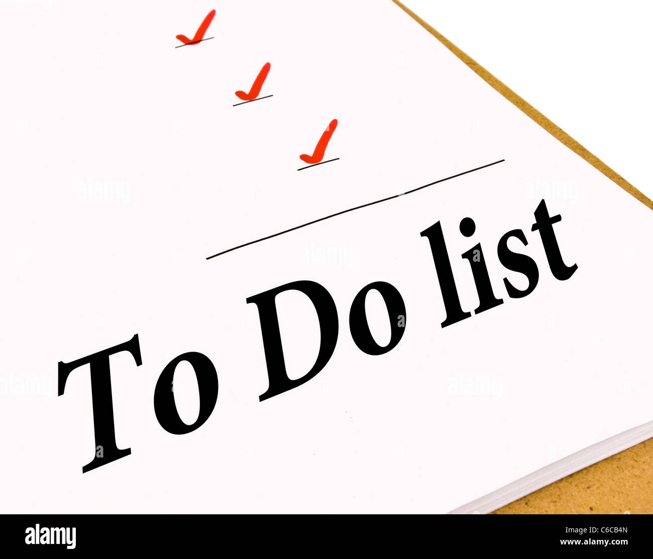 Check list business hi-res stock photography and images - Alamy
