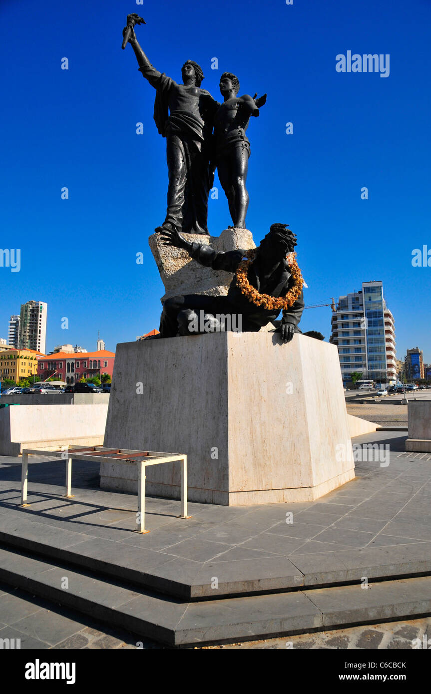 Martyrs square beirut hi-res stock photography and images - Alamy