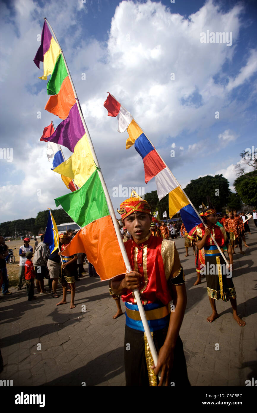 Traditional Flags from Jeruk Wudel Village Stock Photo - Alamy
