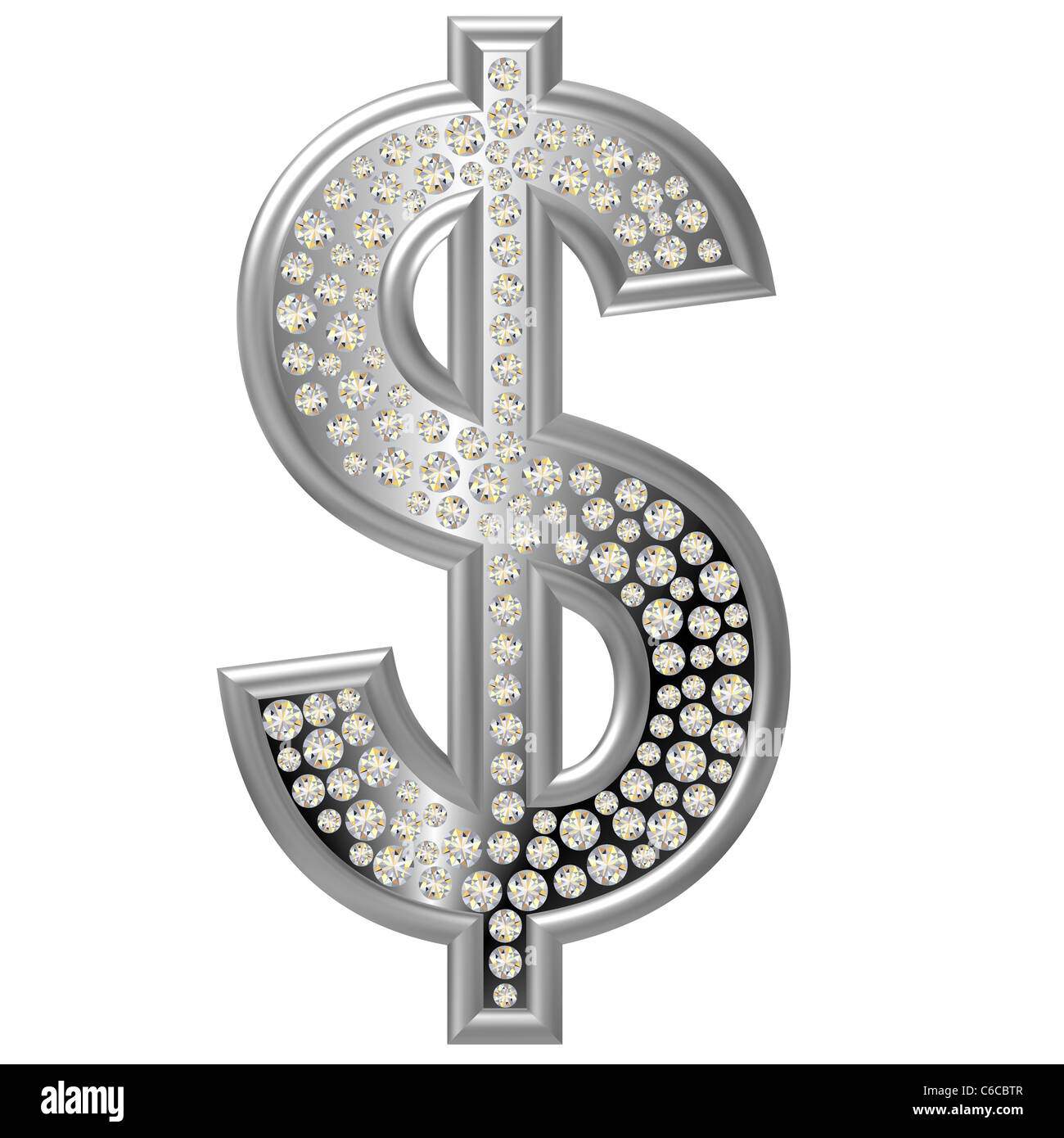 currency symbol diamonds Stock Photo - Alamy