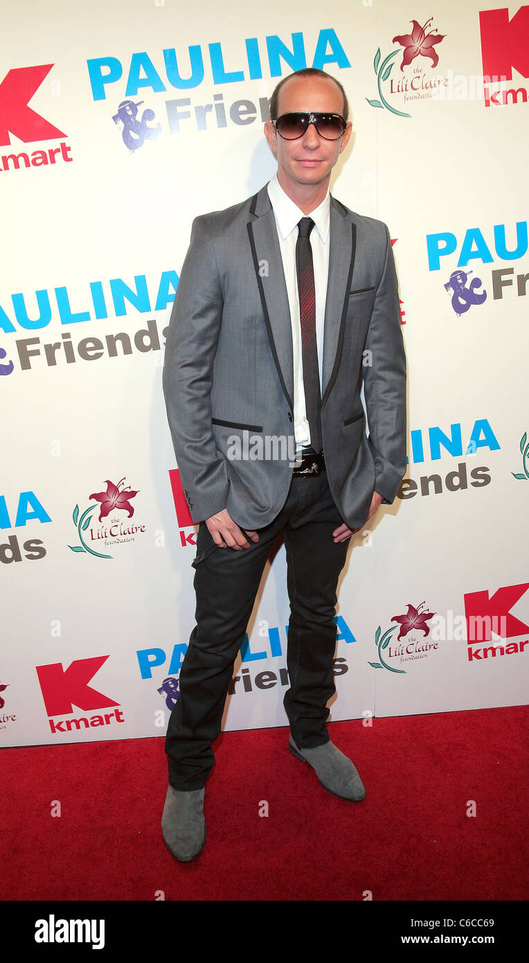 Eric Ruby attends the Paulina Rubio and Friends concert to benefit the ...