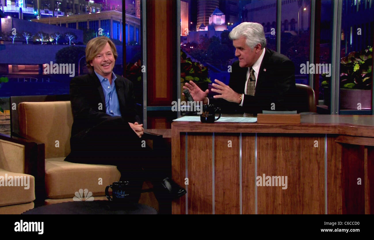 David Spade appears on NBC's 'The Tonight Show With Jay Leno' to ...