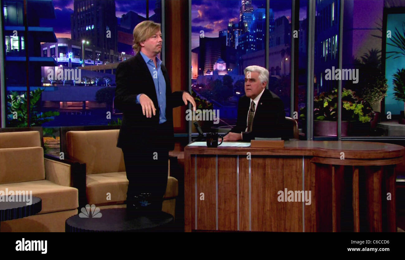 David Spade appears on NBC's 'The Tonight Show With Jay Leno' to ...