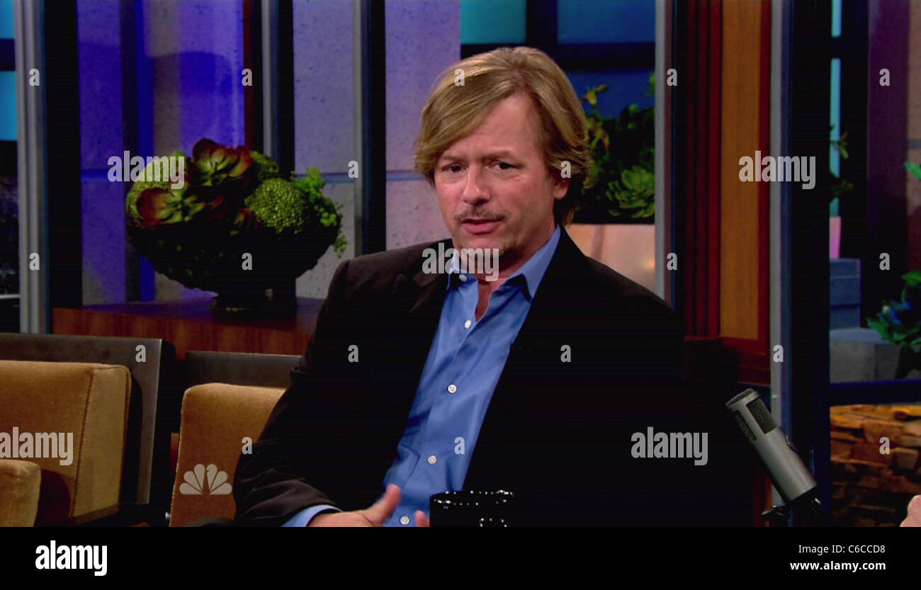 David Spade appears on NBC's 'The Tonight Show With Jay Leno' to ...