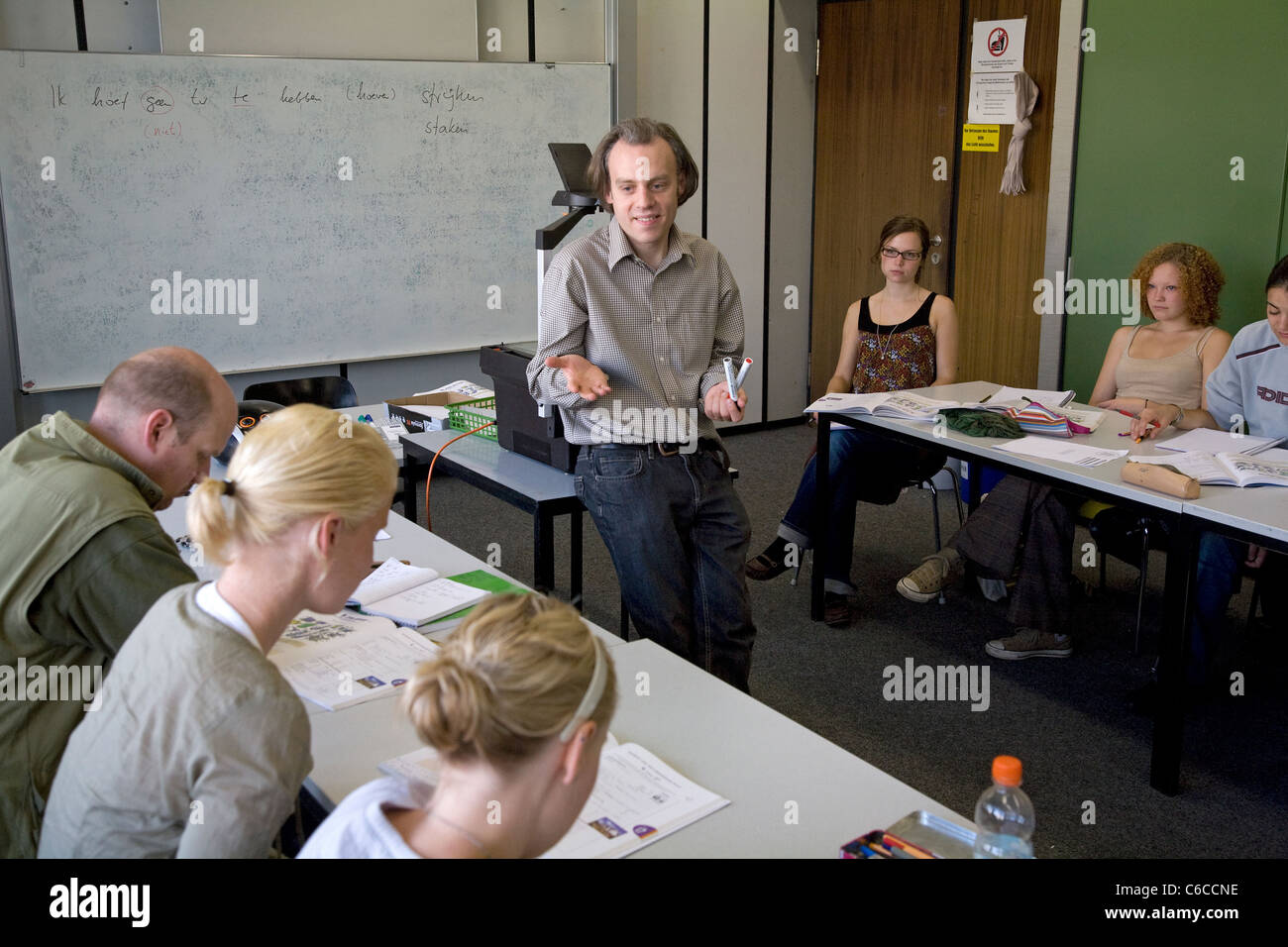 Dutch class at the Bochum University, Germany Stock Photo - Alamy