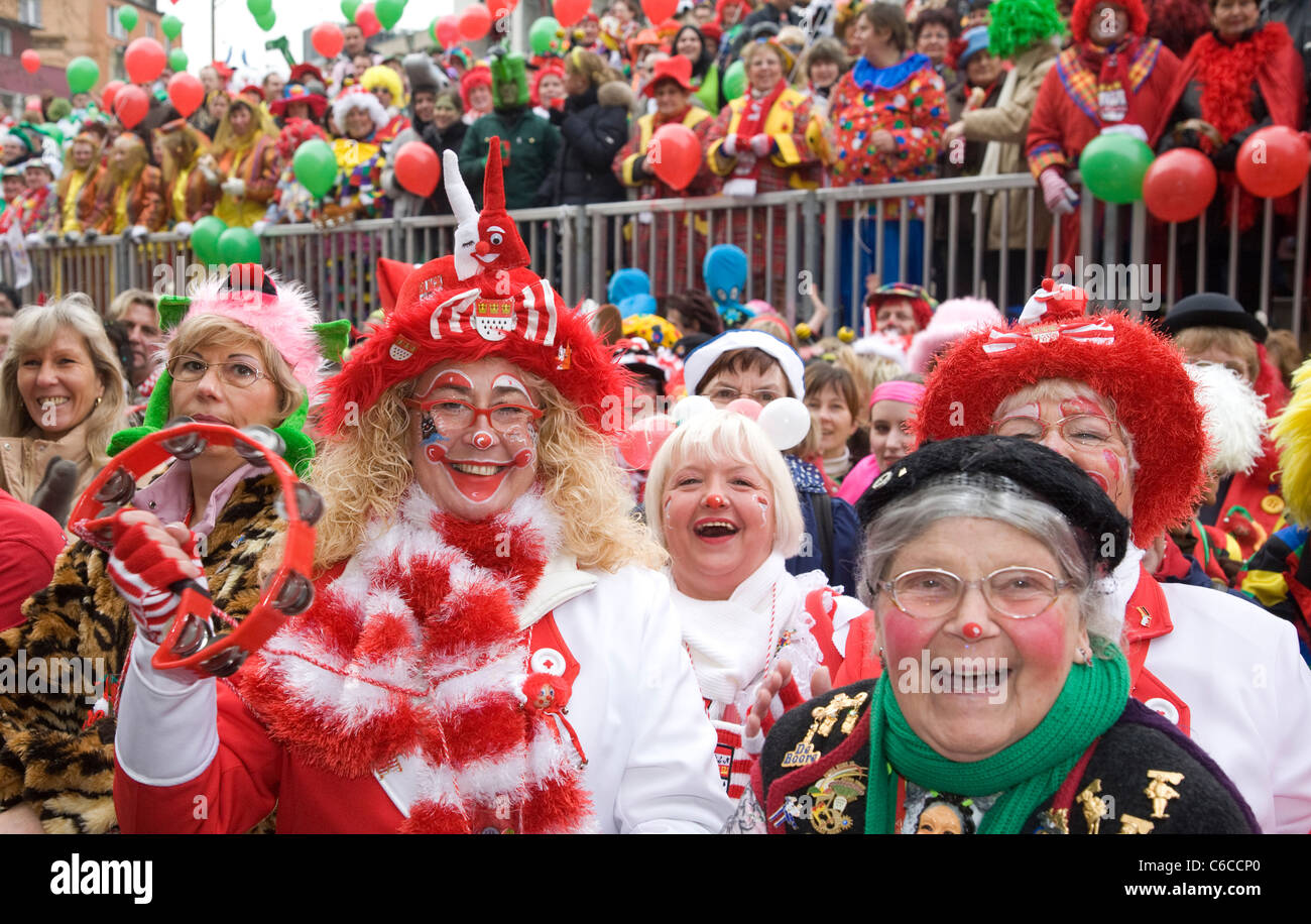 Carnival on Fat Thursday, Cologne, Germany Stock Photo - Alamy