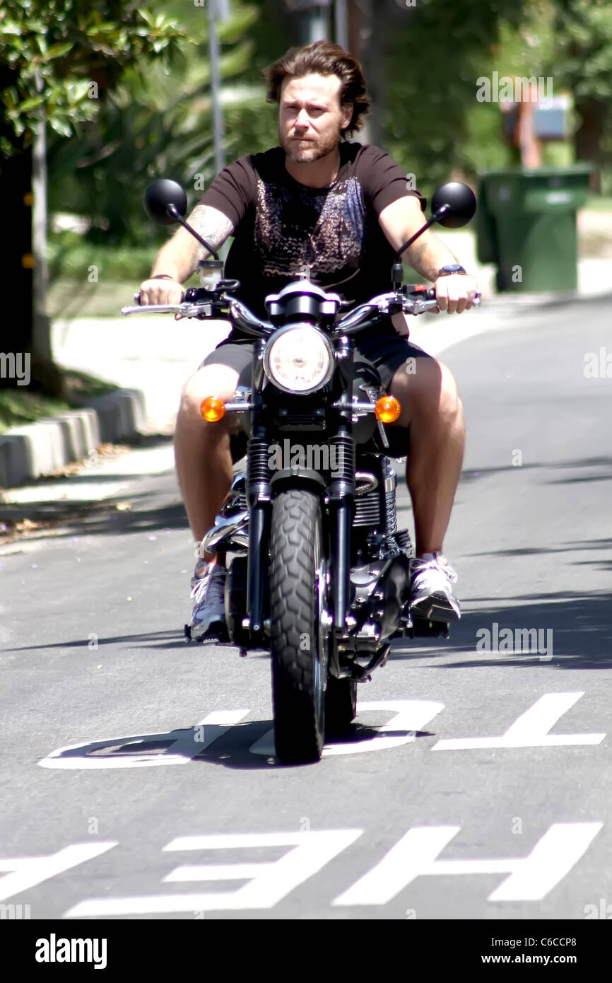 Dean mcdermott motorcycle hi-res stock photography and images - Alamy