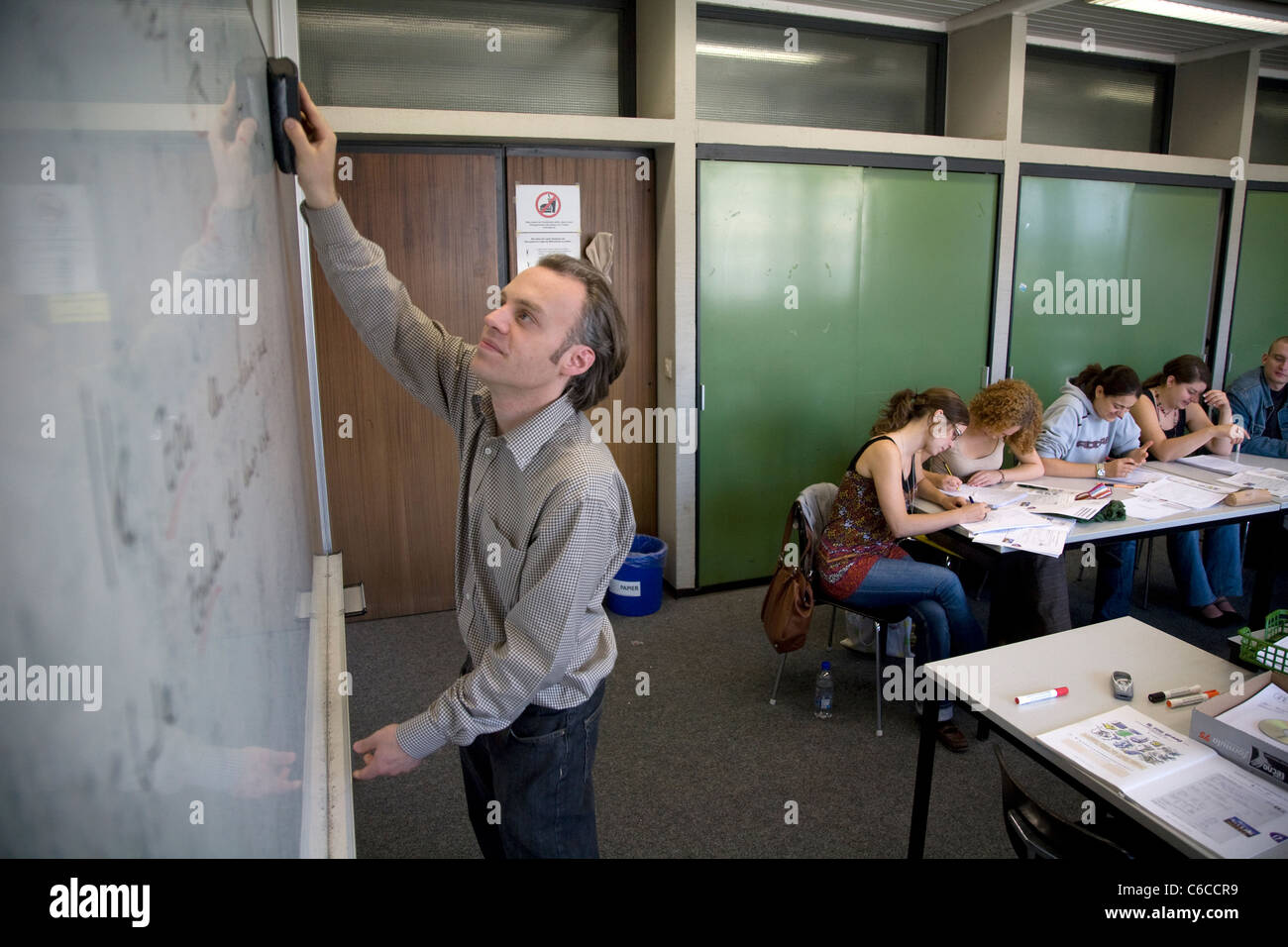 Dutch class at the Bochum University, Germany Stock Photo - Alamy