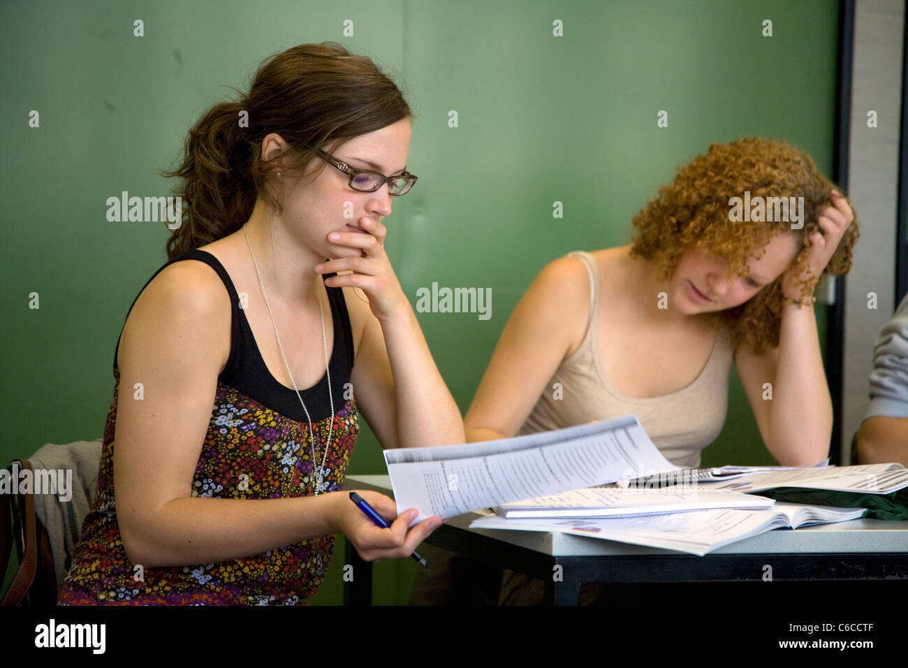 Dutch class at the Bochum University, Germany Stock Photo - Alamy