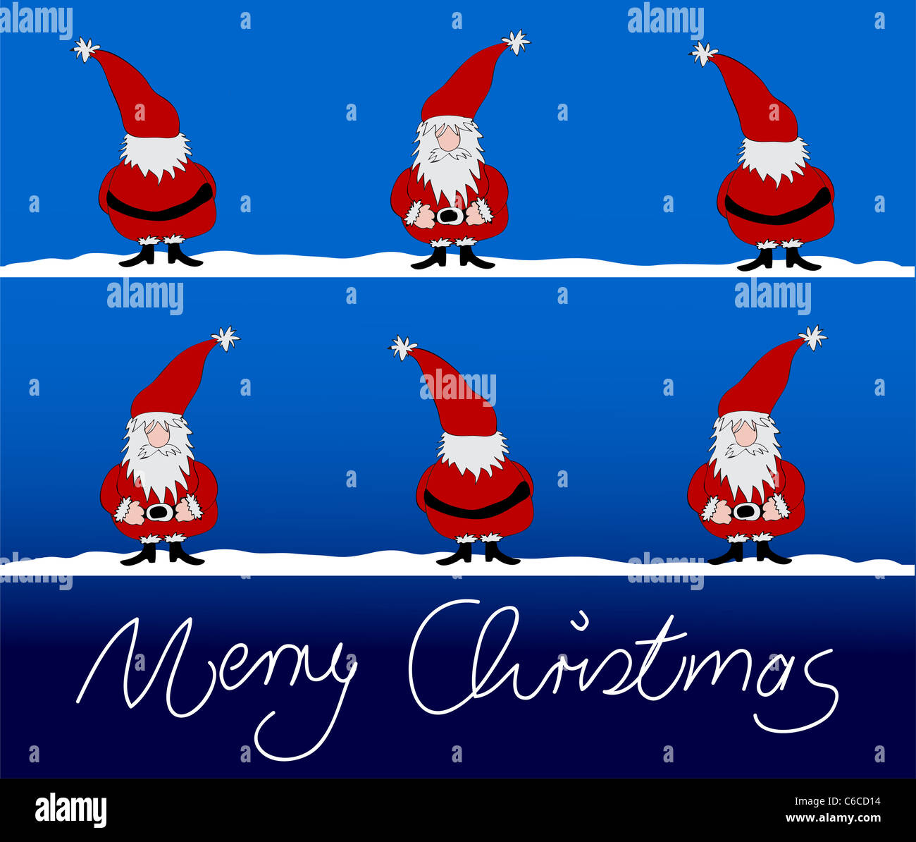 Christmas card cartoon hi-res stock photography and images - Alamy