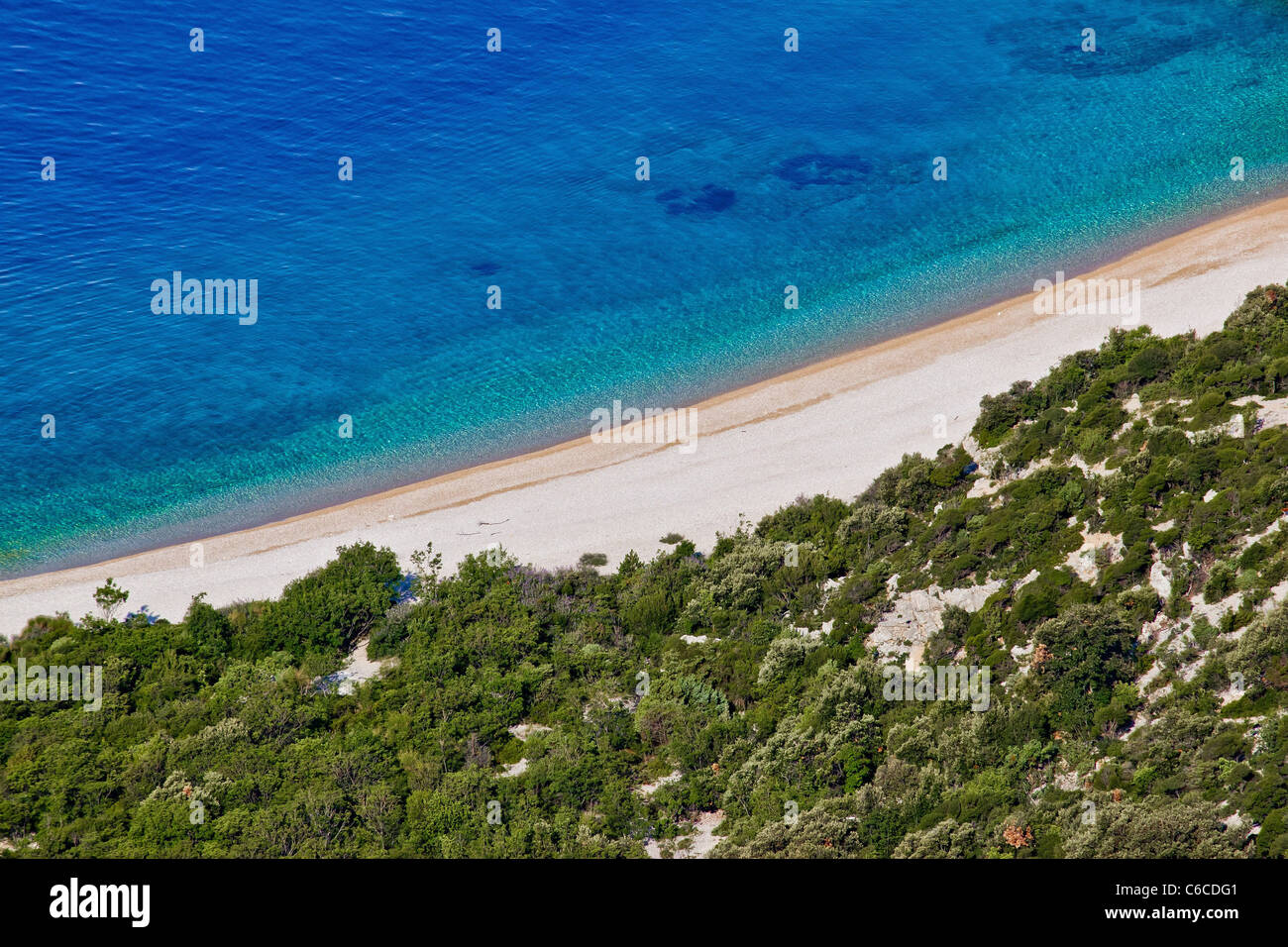 Fine beach in Lubenice, Cres, Croatia Stock Photo - Alamy