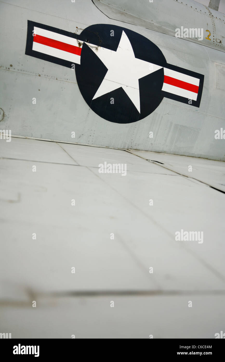 United States Air Force insignia on F4 Phantom aircraft Stock Photo - Alamy