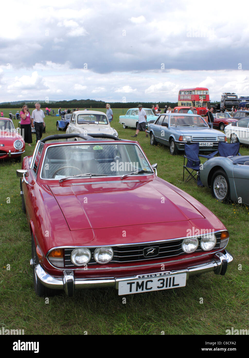 Triumph stag hi-res stock photography and images - Alamy