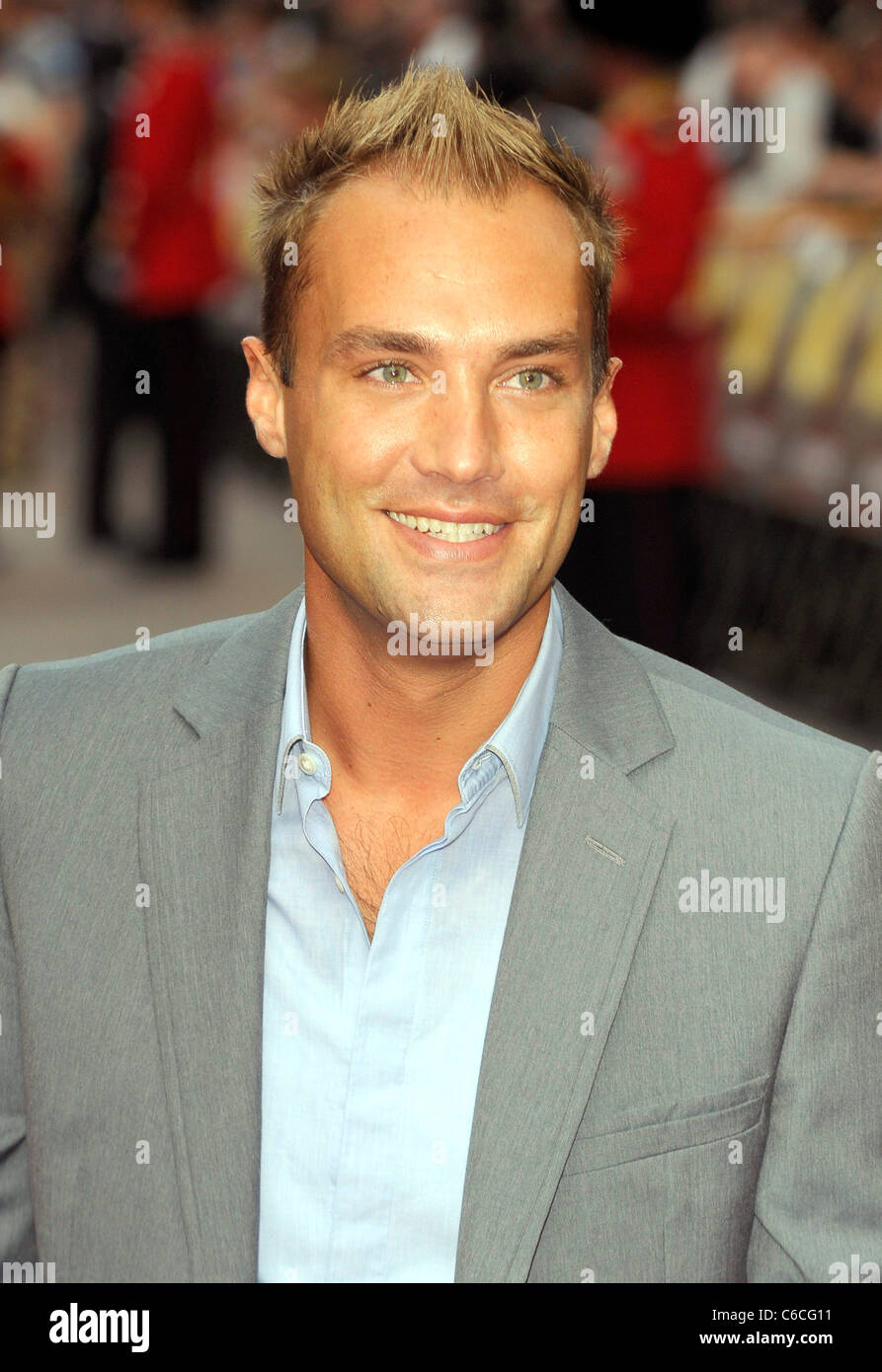 Callum Best The Expendables - UK film premiere held at the Odeon ...