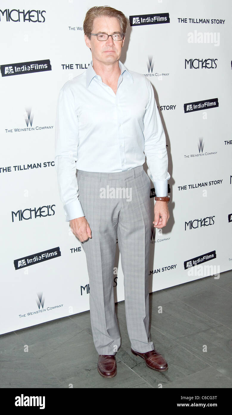 Actor Kyle Maclachlan attends the premiere of 'The Tillman Story ...