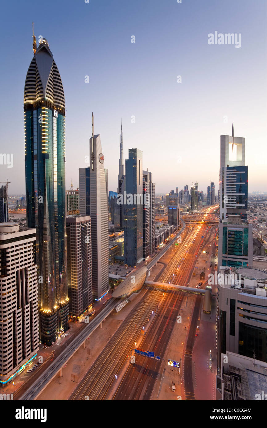 Sheikh zayed towers hi-res stock photography and images - Alamy