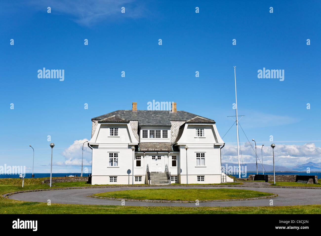 Hofdi House, Rejkjavik, Iceland Stock Photo - Alamy