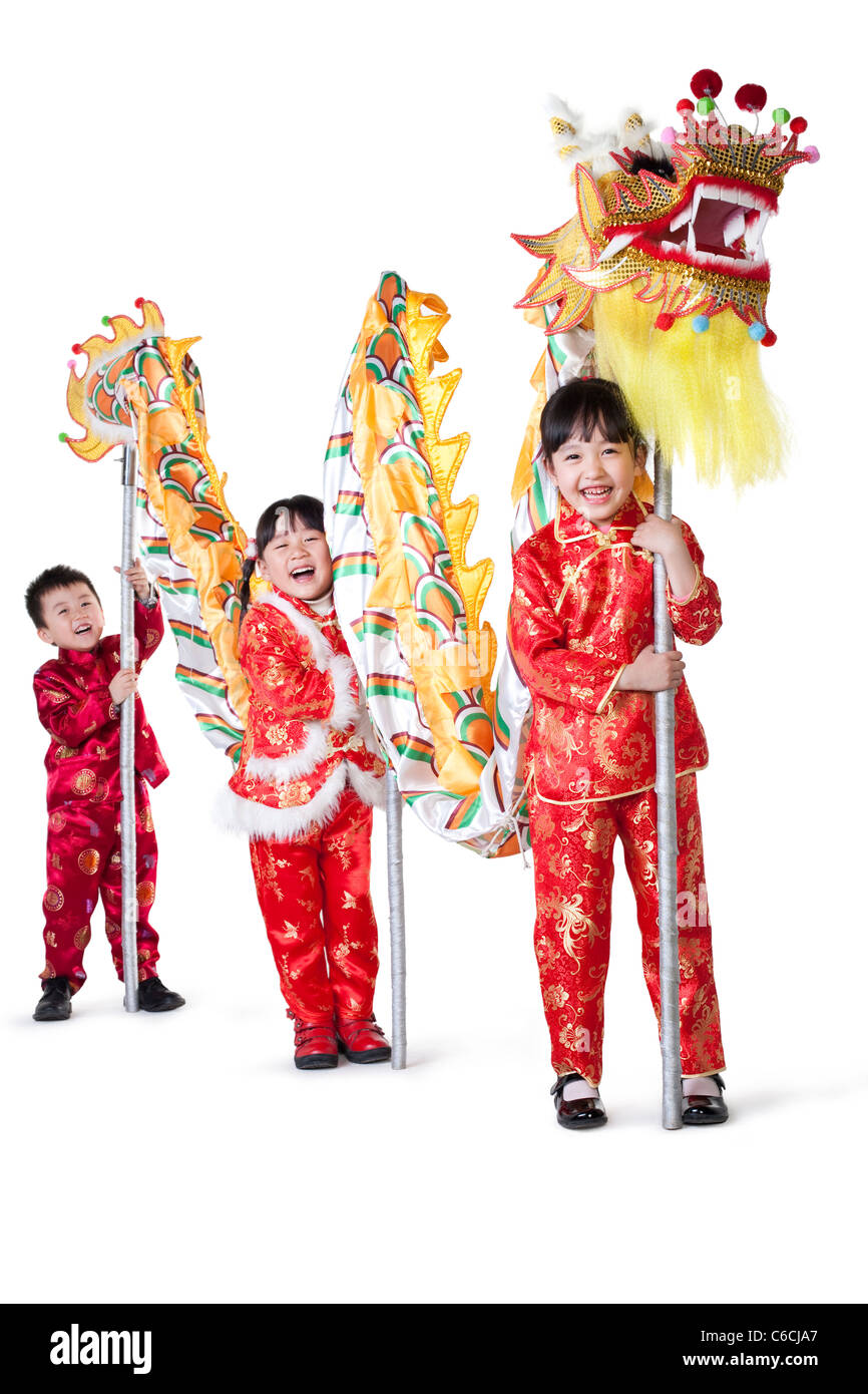 Chinese dragon child hi-res stock photography and images - Alamy