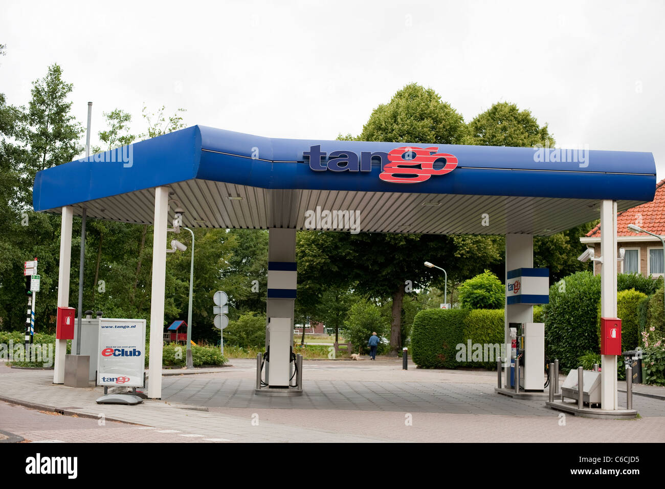 tango Petrol Gas Station Wassenaar Netherlands Holland Europe Stock ...