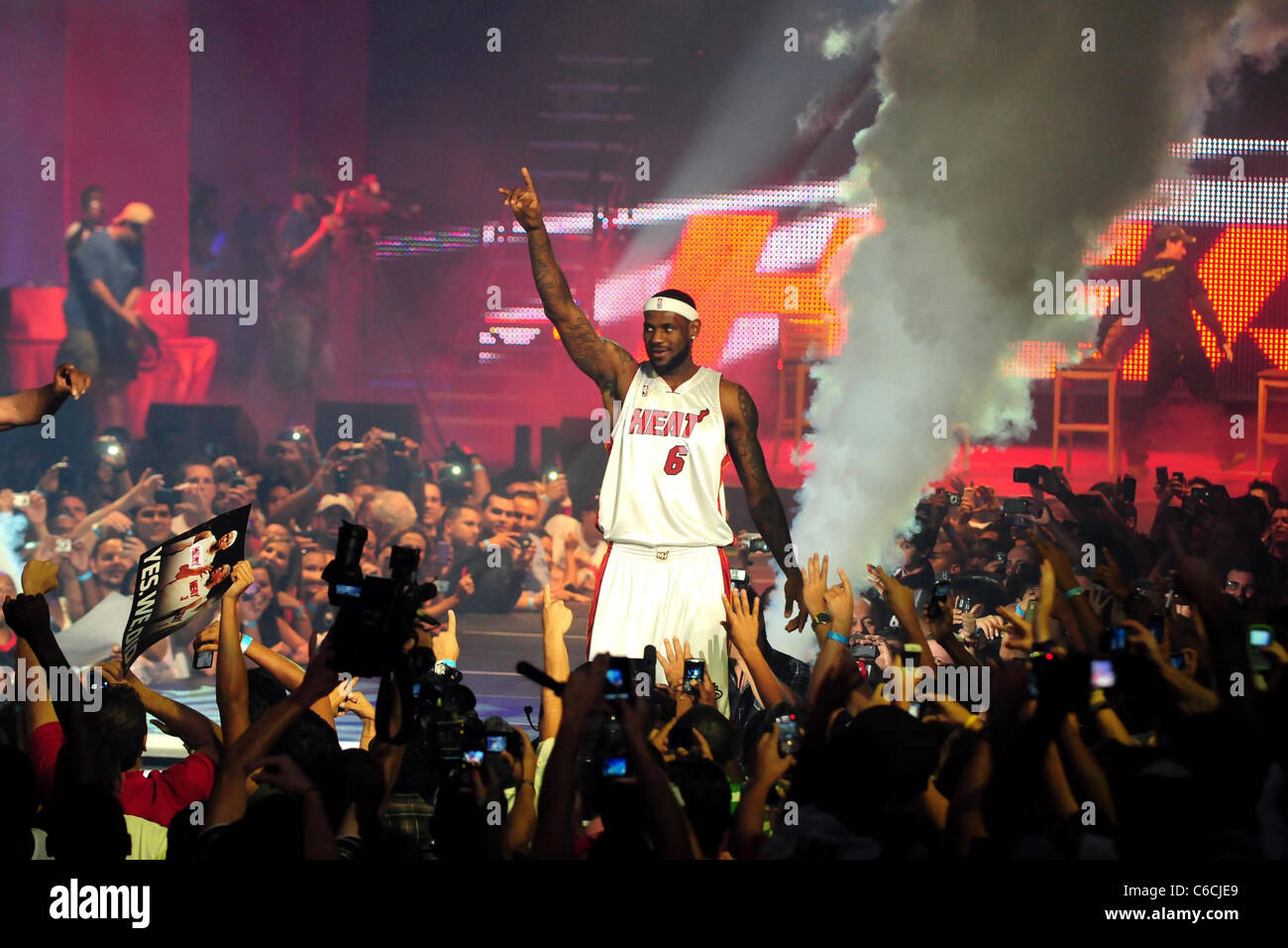 Lebron james miami heat hi-res stock photography and images - Alamy