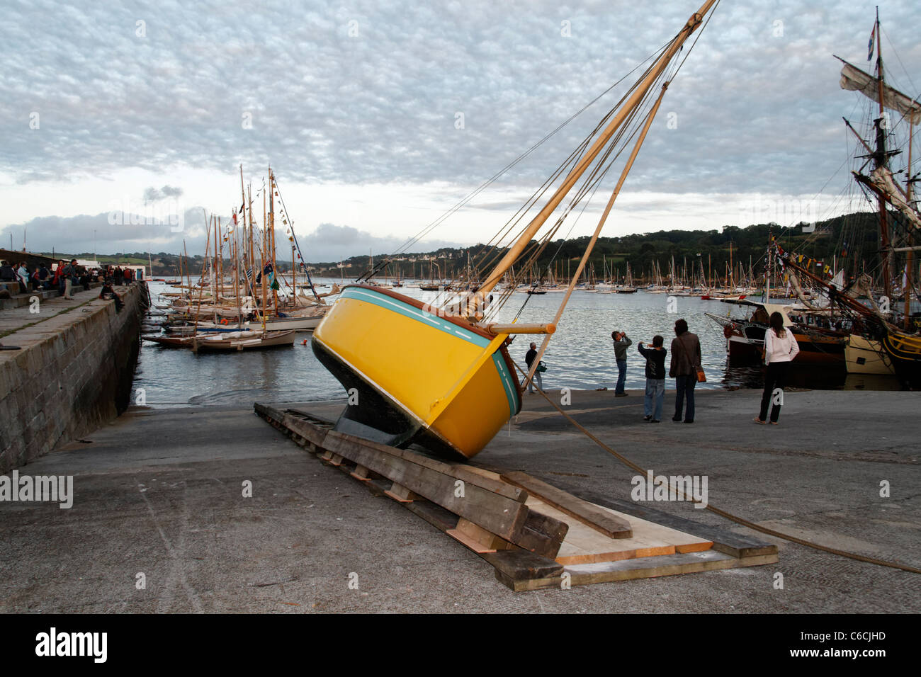 Wooden slipway hi-res stock photography and images - Alamy