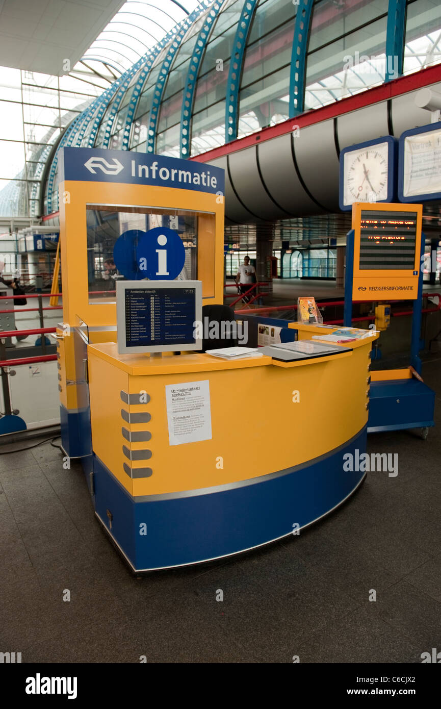 Train information desk hi-res stock photography and images - Alamy