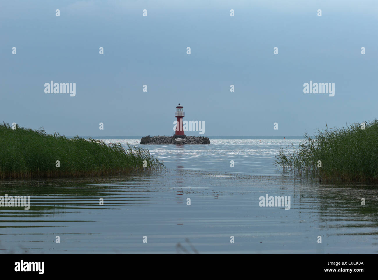 Lighthouse, Neringa, Pervalka, Curonian Spit, Lithuania, Marine ...