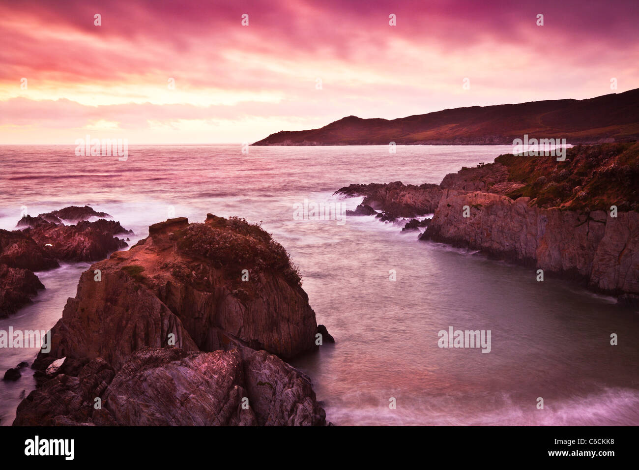 Devon sunset uk hi-res stock photography and images - Alamy