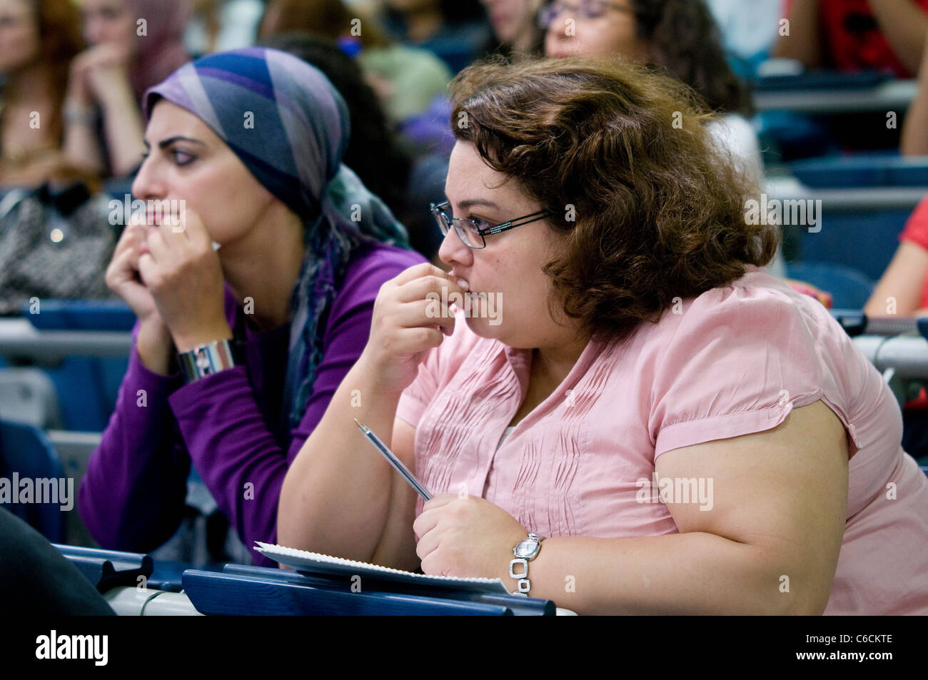 EGYPT, CAIRO: Students at the private and elite German University in ...