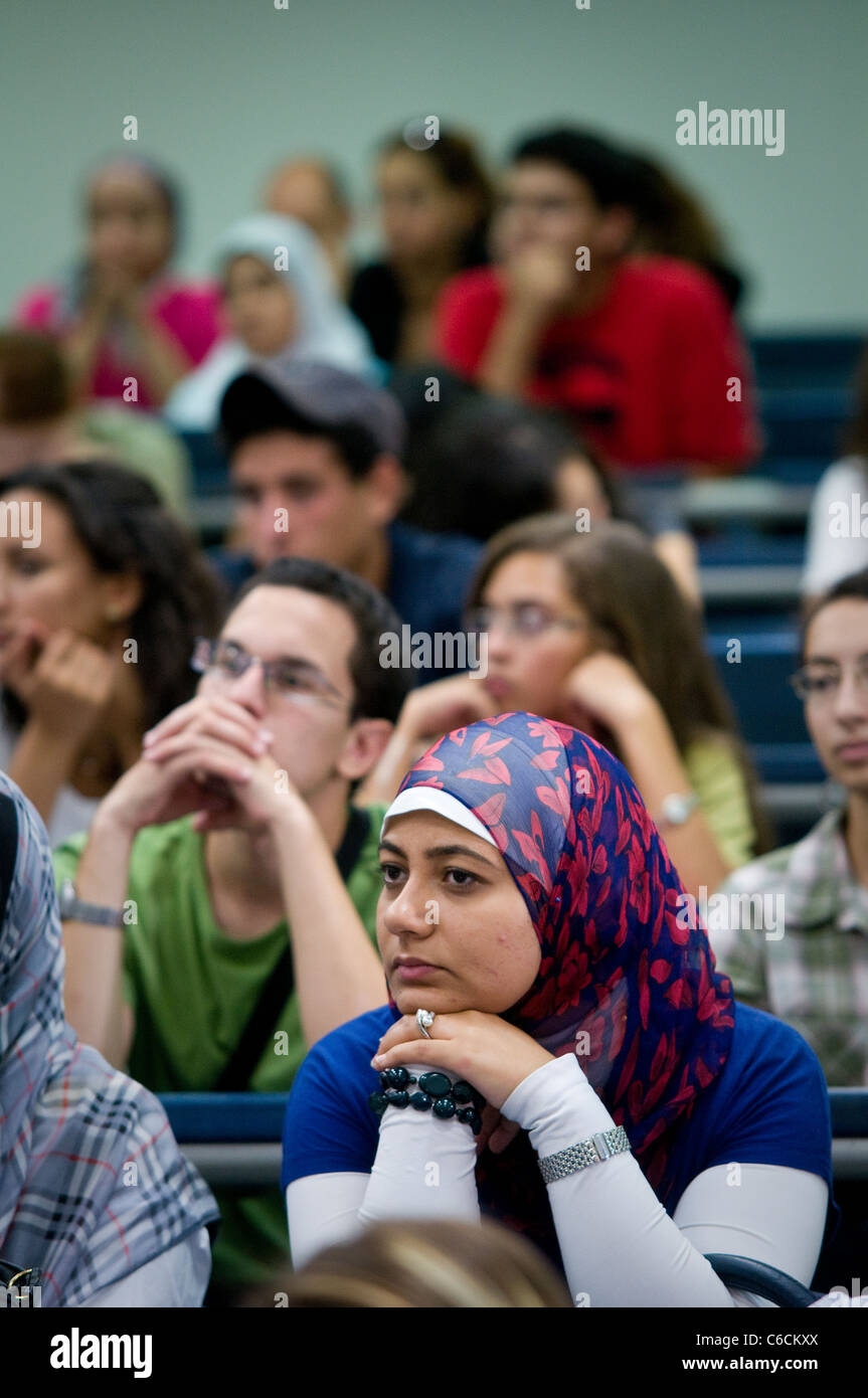 EGYPT, CAIRO: Students at the private and elite German University in ...