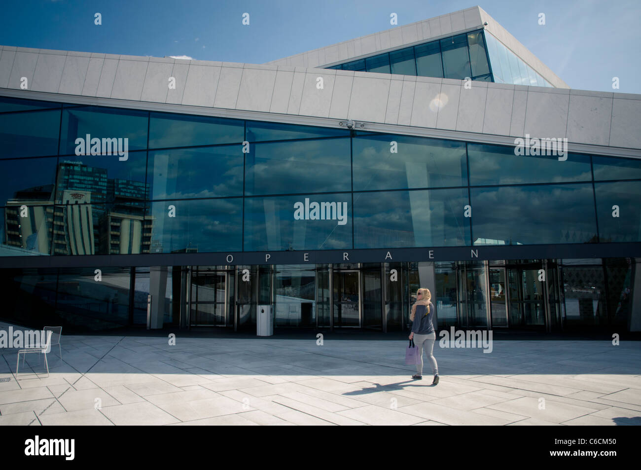The Oslo Opera House is the home of The Norwegian National Opera and ...
