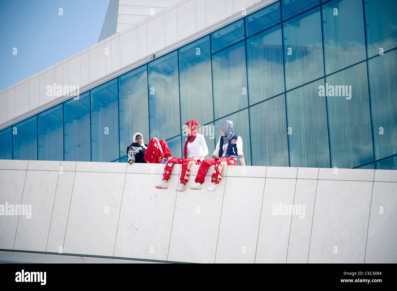 The Oslo Opera House is the home of The Norwegian National Opera and ...