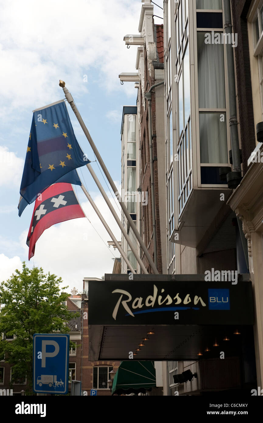 Radisson SAS Blu Hotel Amsterdam Netherlands Holland Europe Stock Photo ...
