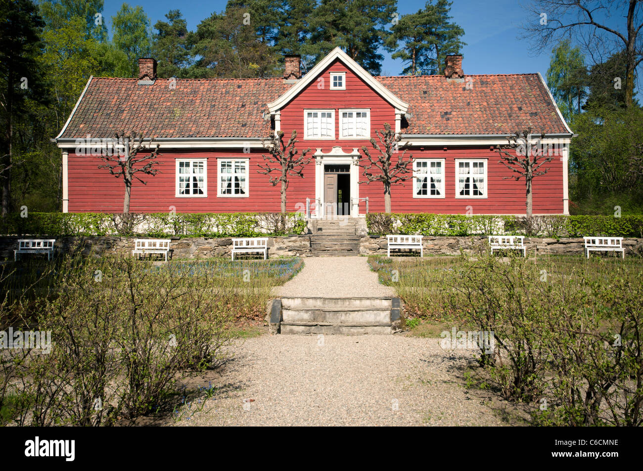 Norwegian Museum of Cultural History of Oslo Stock Photo - Alamy