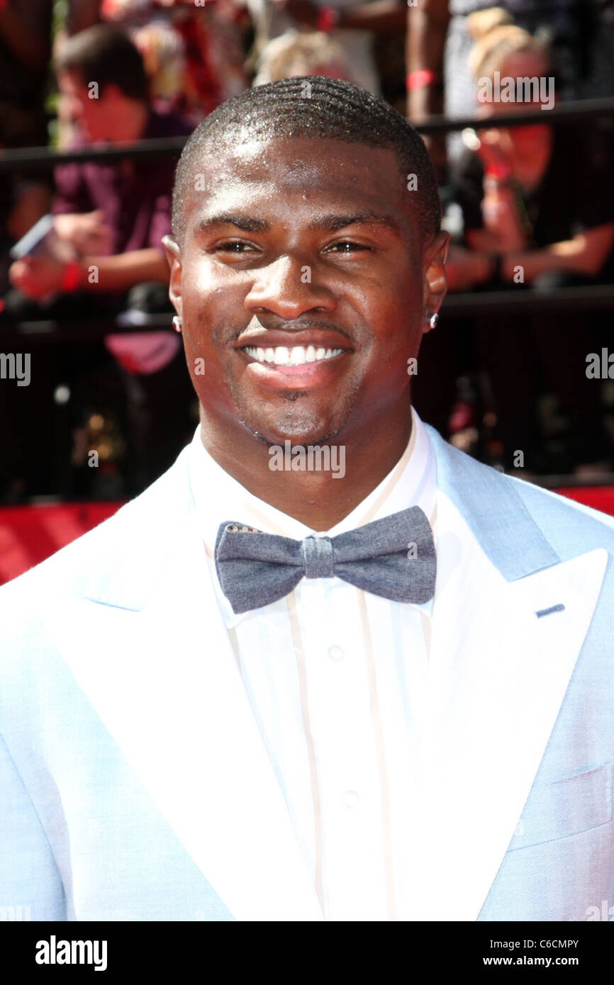Bernard Berrian of the Minnesota Vikings 2010 ESPY Awards at Nokia ...