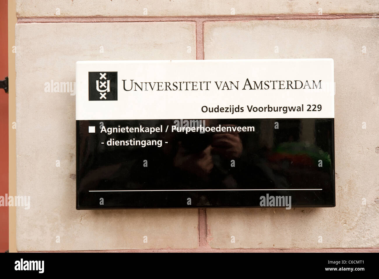 Universiteit Van Amsterdam Netherlands Holland Europe Stock Photo - Alamy