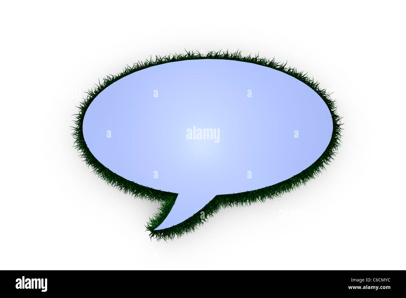 3D speech balloon Stock Photo - Alamy