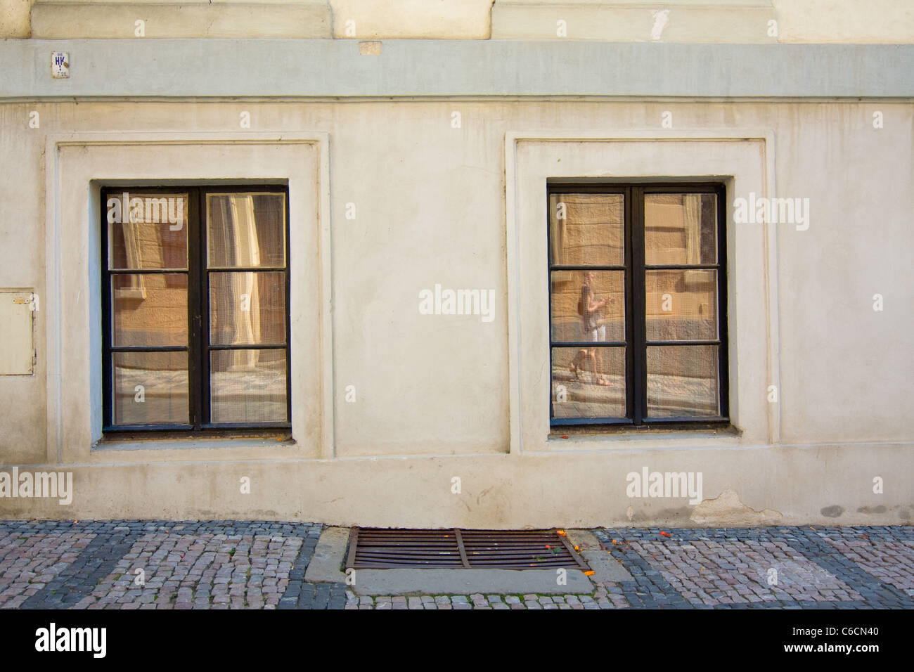 Window or windows, Prague, Czech Republic Stock Photo - Alamy