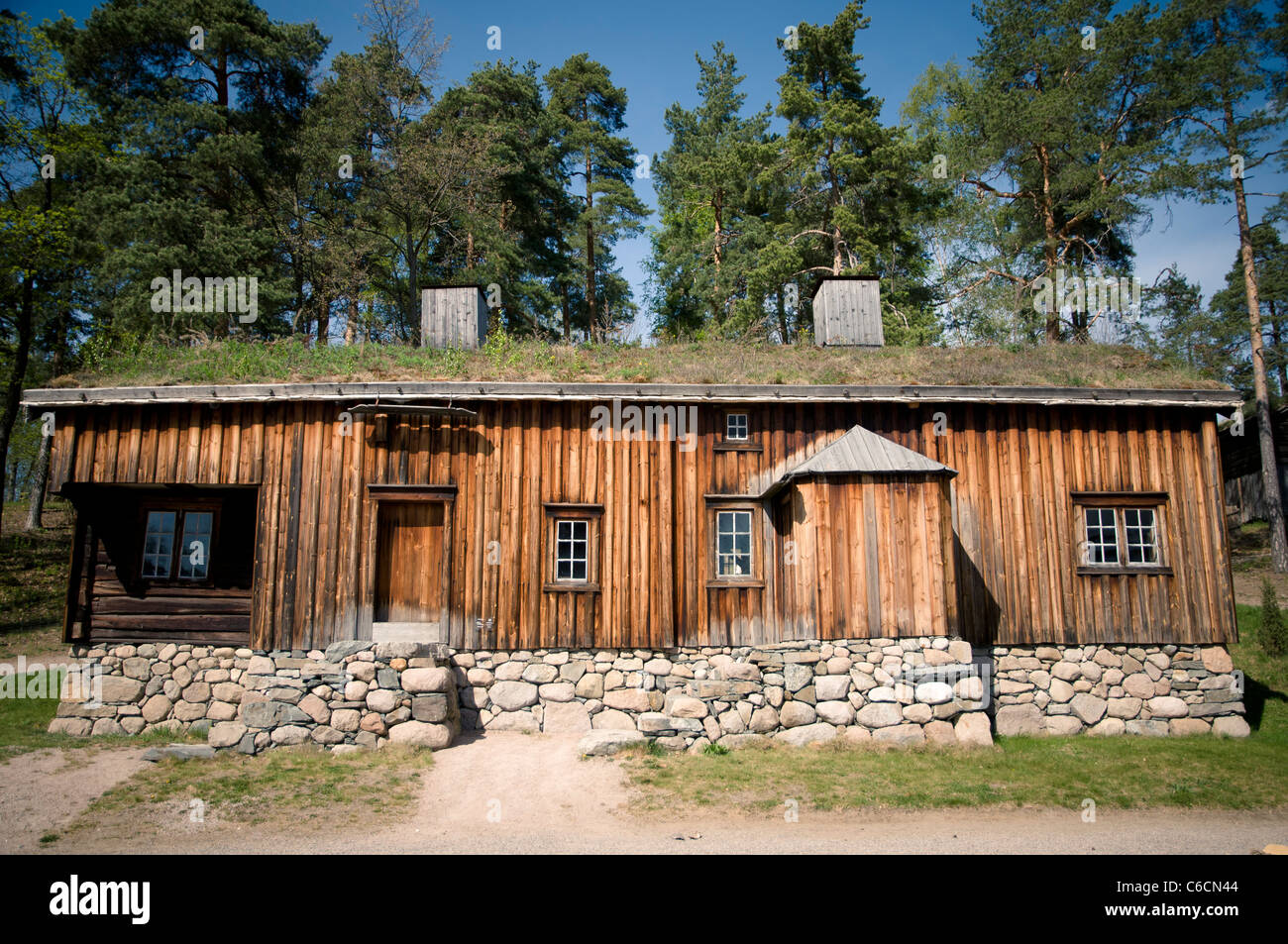 Norwegian Museum of Cultural History of Oslo Stock Photo - Alamy